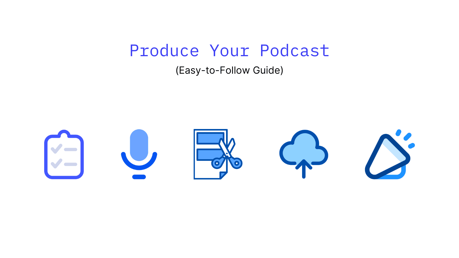 How We Produce a Podcast: Our Tested And Guided Steps + Tools ...