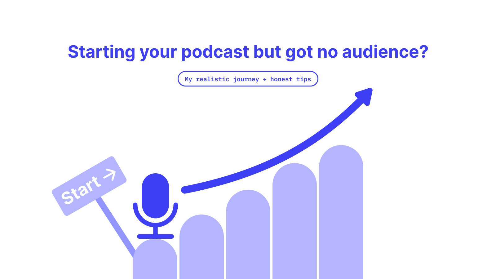 How to Start a Podcast With No Audience: How Did I Do It? | Cleanvoice AI