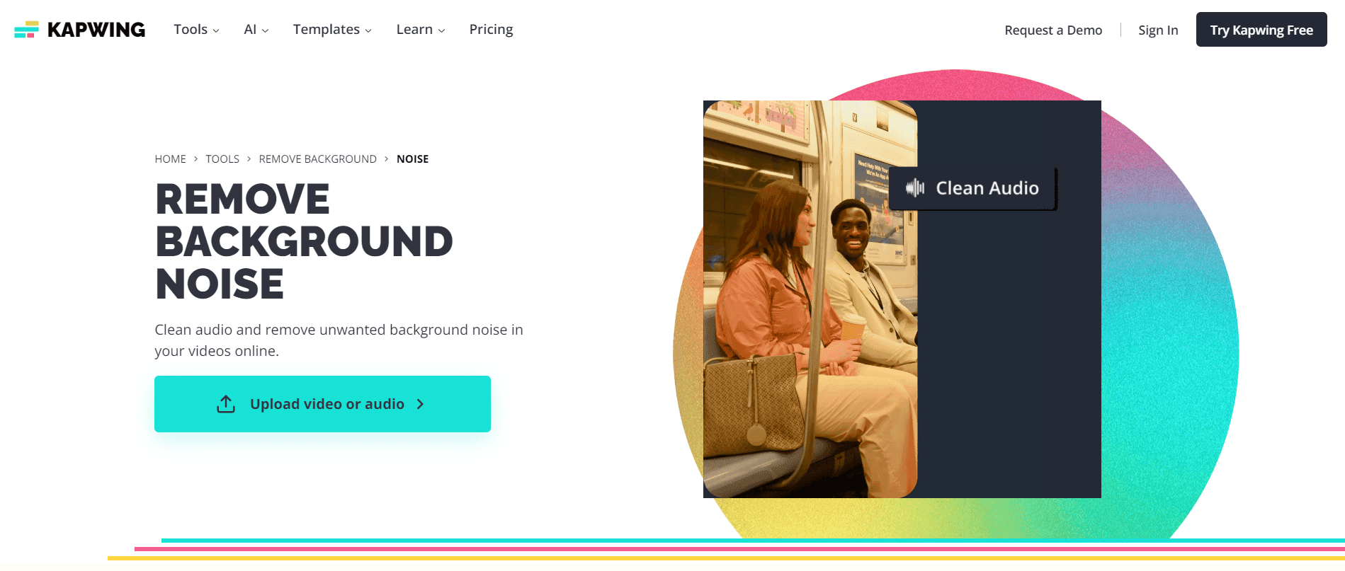 Top 9 Noise Remover Tools 2025 | Compare Features & Pricing | Cleanvoice AI