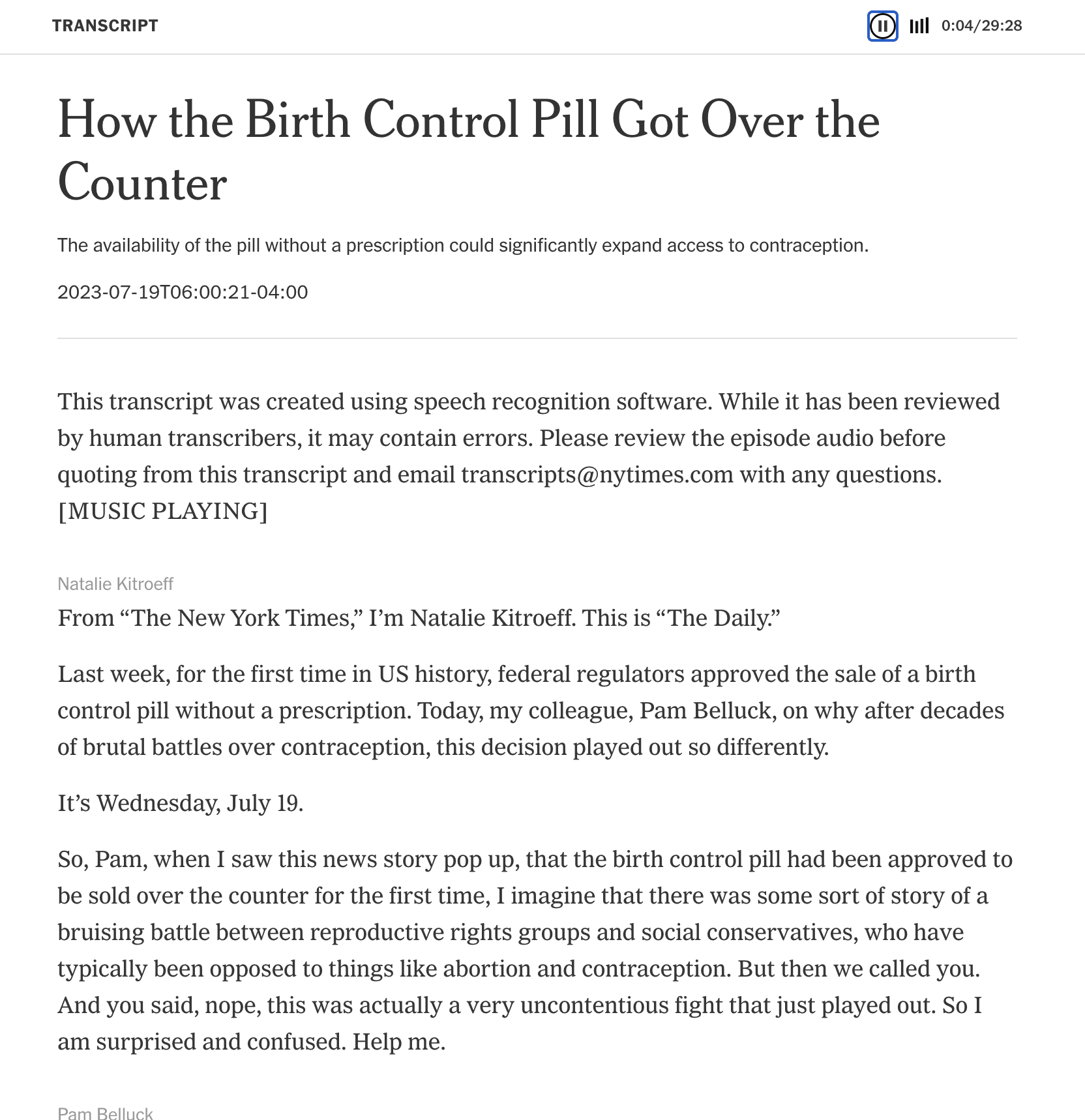 How to Create Great Podcast Transcripts: A-Z Guide + Examples ...