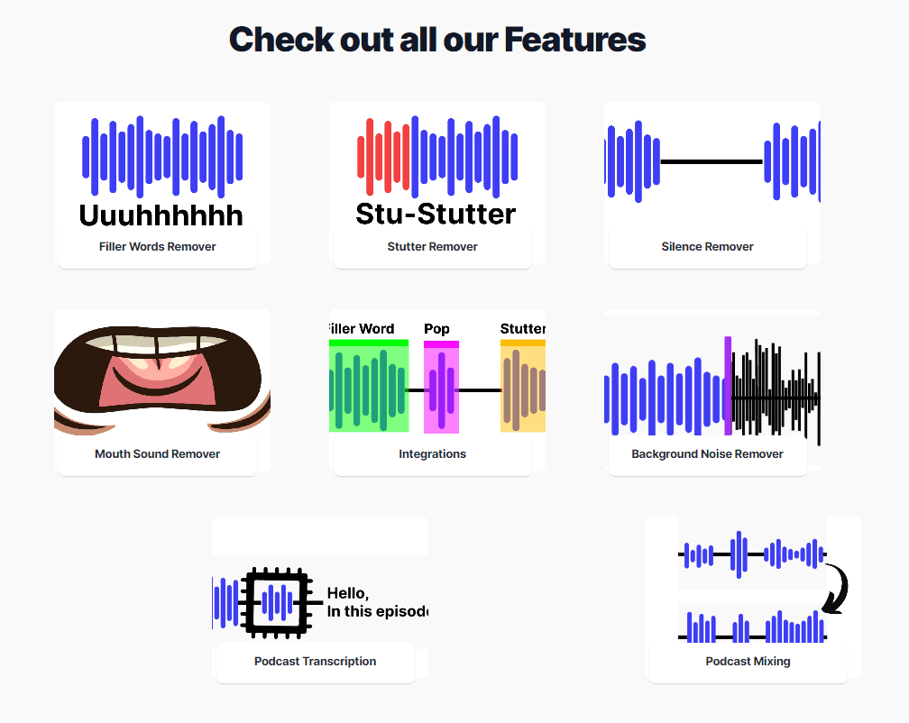 Top 9 Noise Remover Tools 2025 | Compare Features & Pricing | Cleanvoice AI