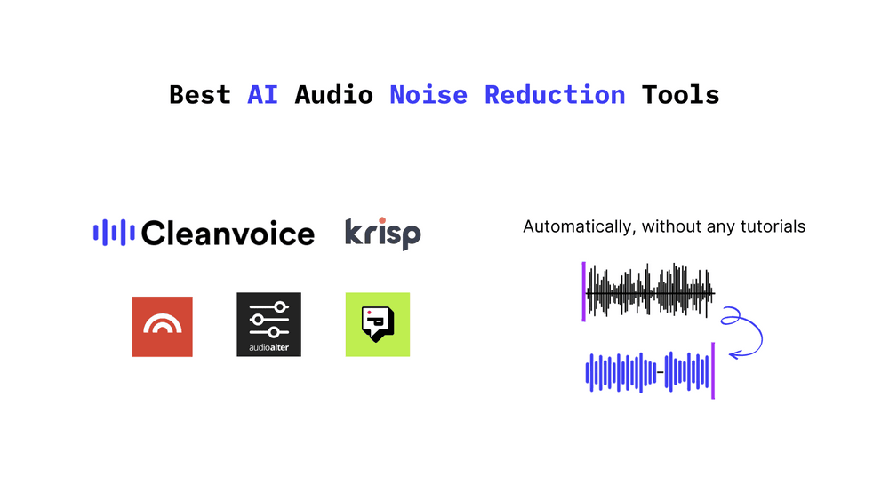 Top AI Audio Noise Remover Tools (2025) | Clean Audio in Minutes ...