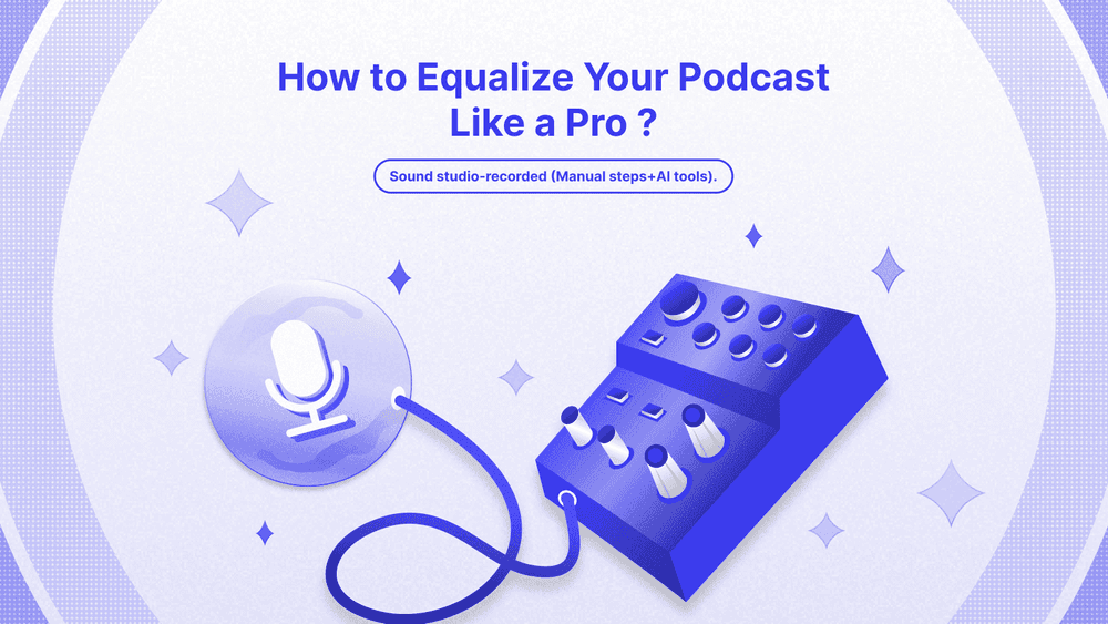 How to Equalize Your Podcast Like a Pro? And Get Studio-Sound | Cleanvoice AI