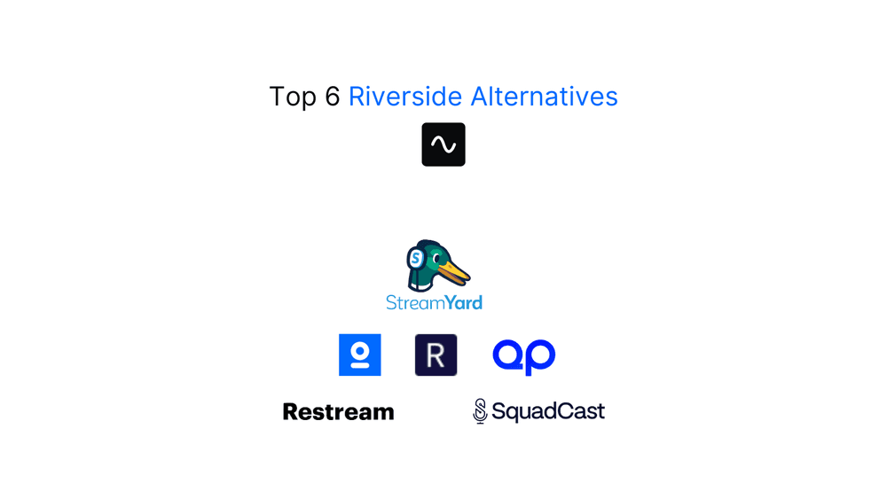 Top 11 Riverside Alternatives 2025: For Studio-Quality Recording of Podcasts | Cleanvoice AI